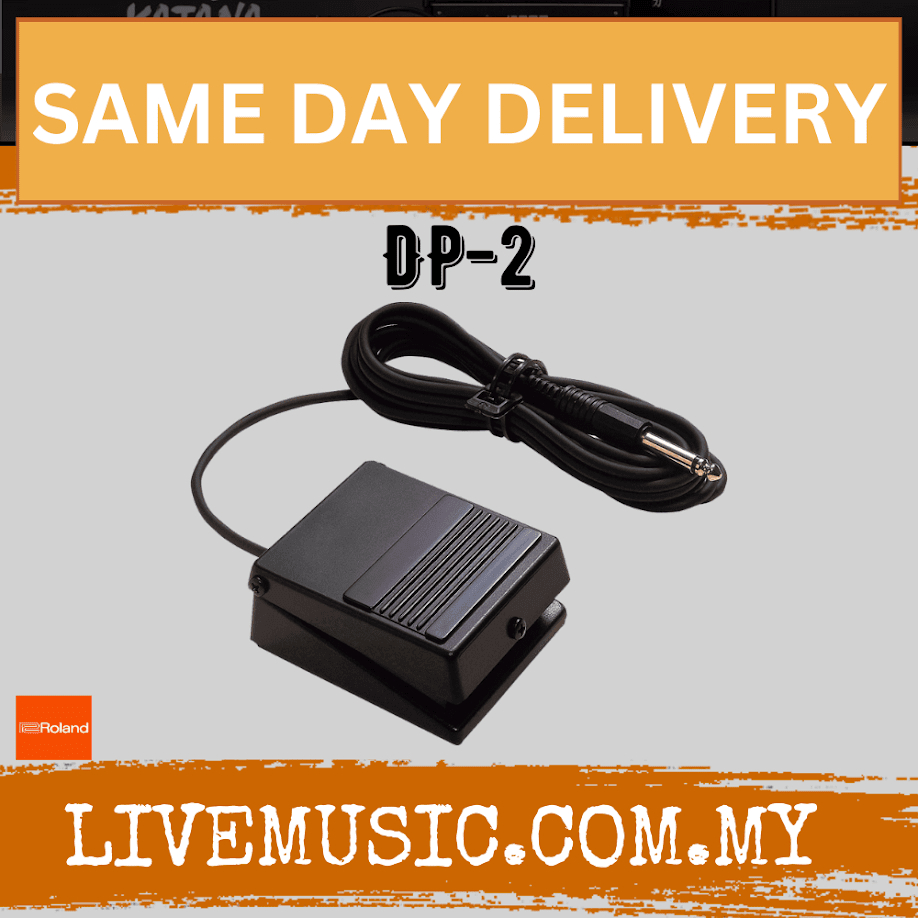 Roland DP-2 Keyboard/Piano Damper Pedal (DP2) | Shopee Malaysia