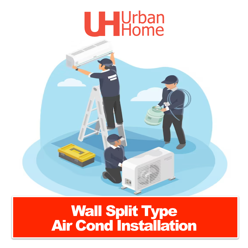 Aircond Installation Service 1.0HP - 2.5HP Wall Split Type | Shopee ...