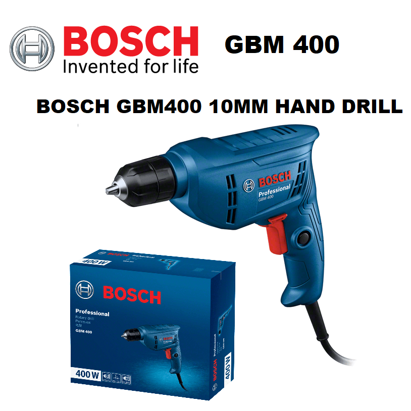 BOSCH GBM400 10MM HAND DRILL | Shopee Malaysia