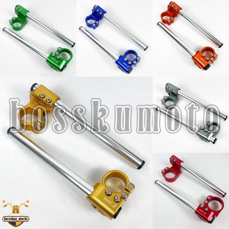 41MM HANDLE BAR CLIP ON R25 V1 XJ6 ER6 ER6N ER6F Z650 NINJA650 DAMPER ...