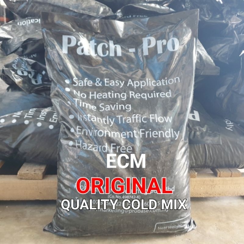 STOCK PROMO !!! ORIGINAL PROBASE PATCHPRO / PATCH PRO TAR SEJUK POT HOLE REPAIR (25KG) QUALITY ...