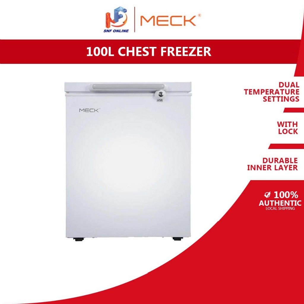Meck Chest Freezer (100L) MFZ-80R6 | Shopee Malaysia