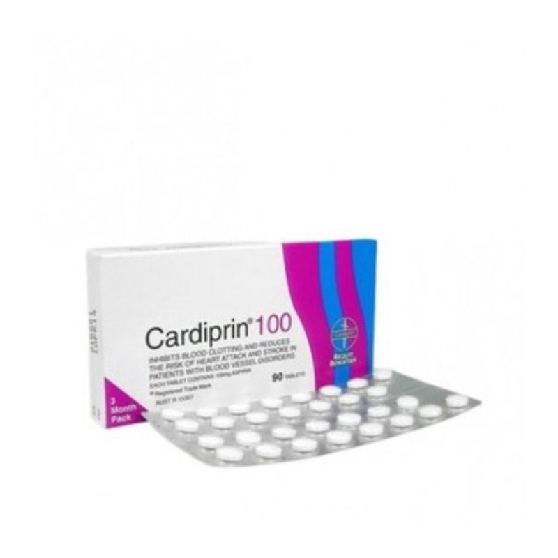 Cardiprin 100mg Aspirin Tablets 90s | Shopee Malaysia