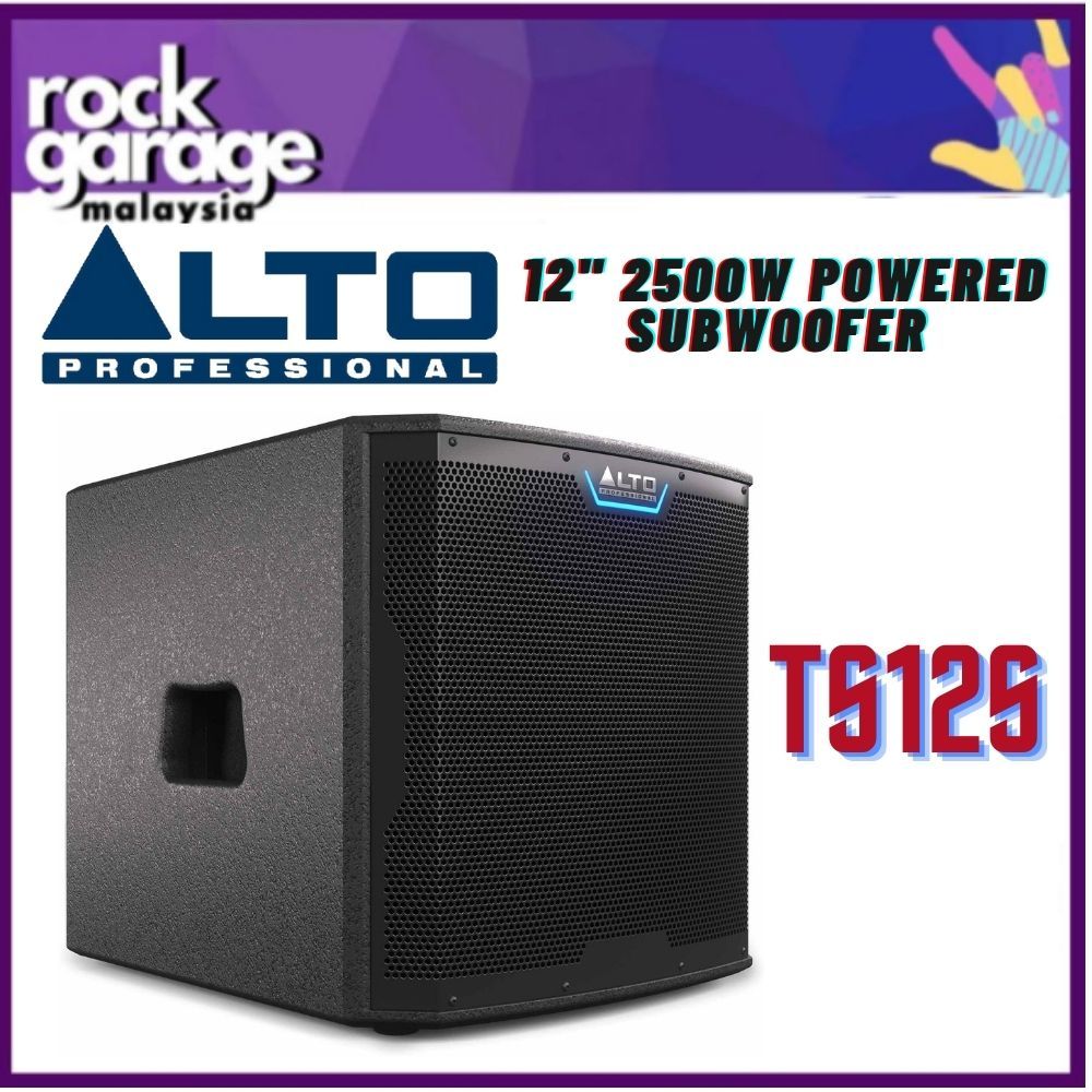 Alto Professional TS12S 12" 2500W Powered Subwoofer ( TS-12S / TS 12S ...