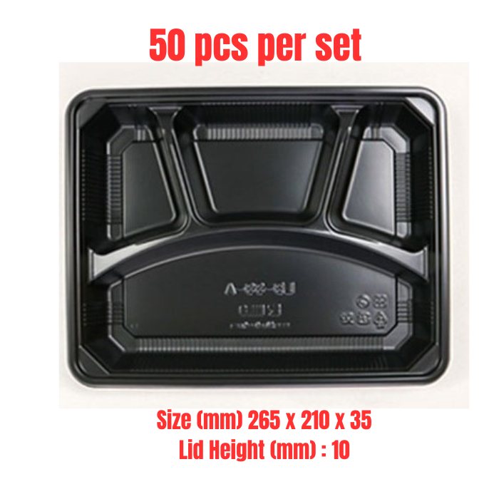 Hiro Food Japanese Technology LB-33-A Disposable Food Container, Lunch box | Shopee Malaysia