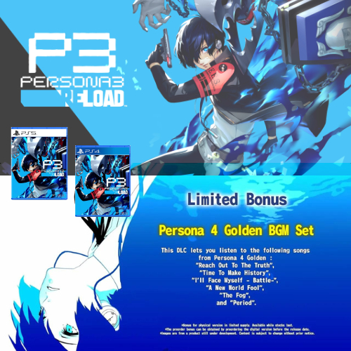 PS5 Persona 3 Reload [R3/Chinese] | Shopee Malaysia