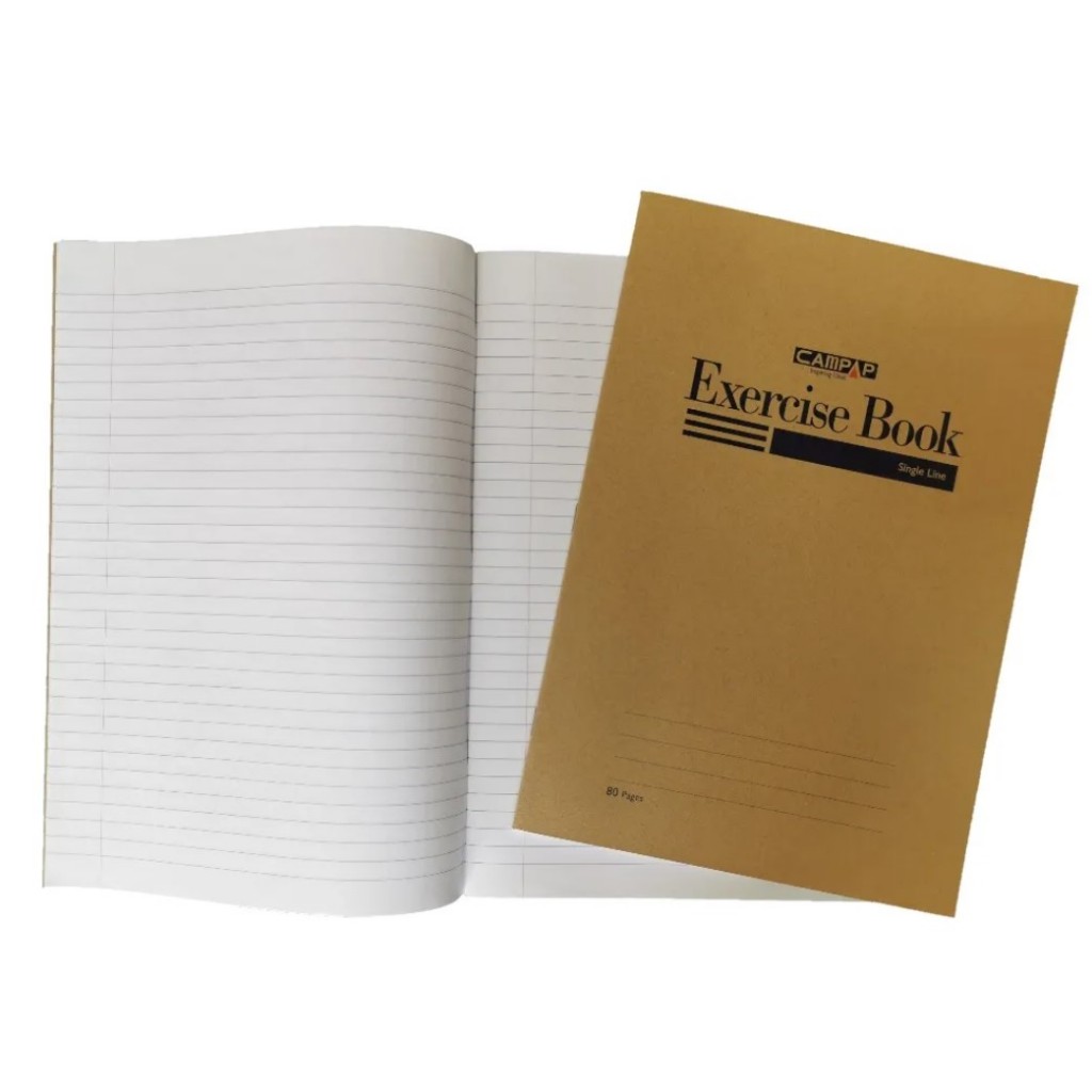 Campap A4 Single Line Exercise Book 80 Pages School Note Book (CA3536 ...