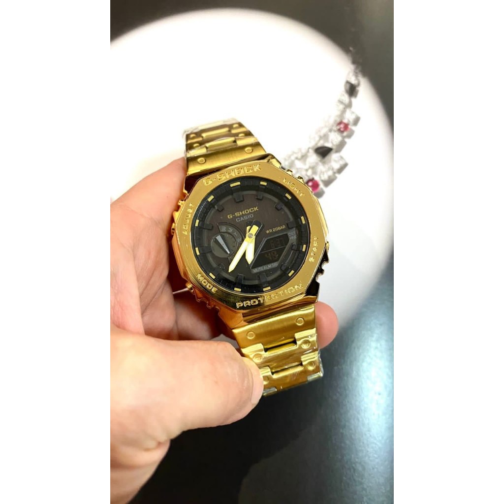 GM-B2100GD-5A G-SHOCK TMJ FULL BESI STAINLESS STEEL | Shopee Malaysia