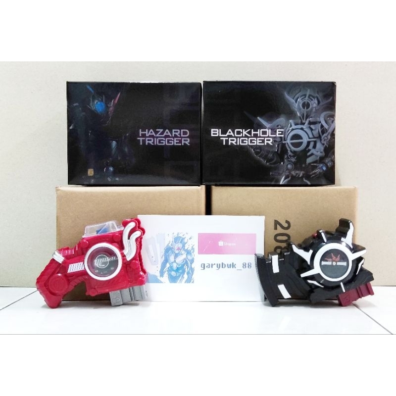 [STOCK READY] KAMEN RIDER BUILD HAZARD TRIGGER EVOL BLACK HOLE TRIGGER DX KO THIRD PARTY BOOTLEG ...