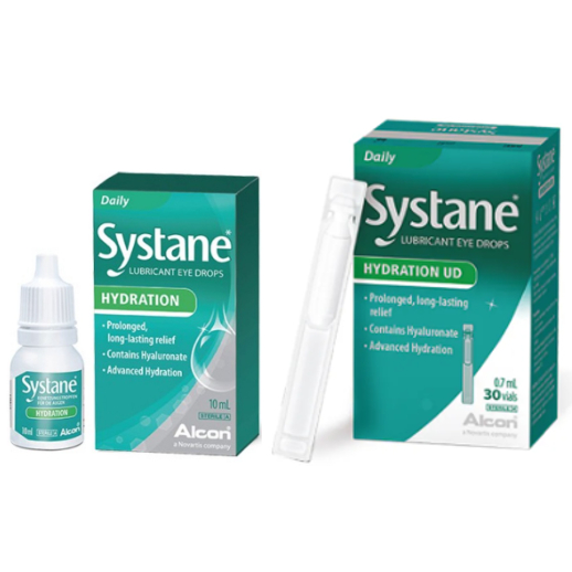 Alcon Systane Hydration Lubricant Eye Drops 10ML/ UNIT DOSE 0.7MLX30 ...
