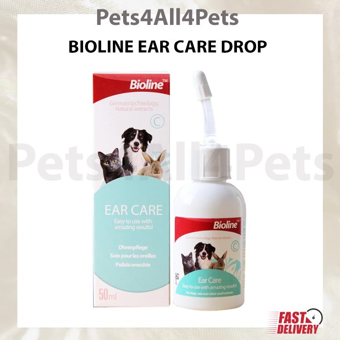 Bioline Ear Care Drop(For dogs,Cat ,Small Animals) | Shopee Malaysia