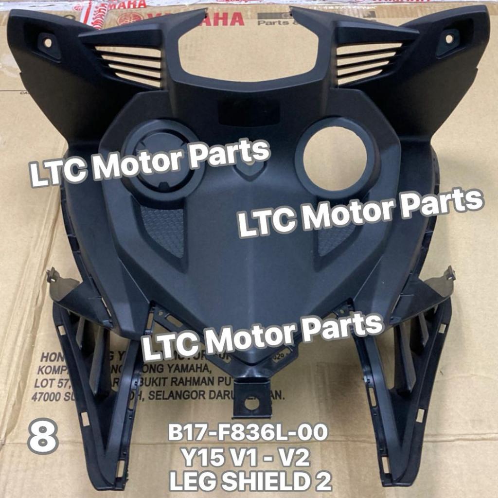YAMAHA Y15 Y15ZR V1 V2 INNER MAINPIPE COVER LEG SHILED 2 CENTR COVER Y15Z B17-F836L-00 100% ORI ...