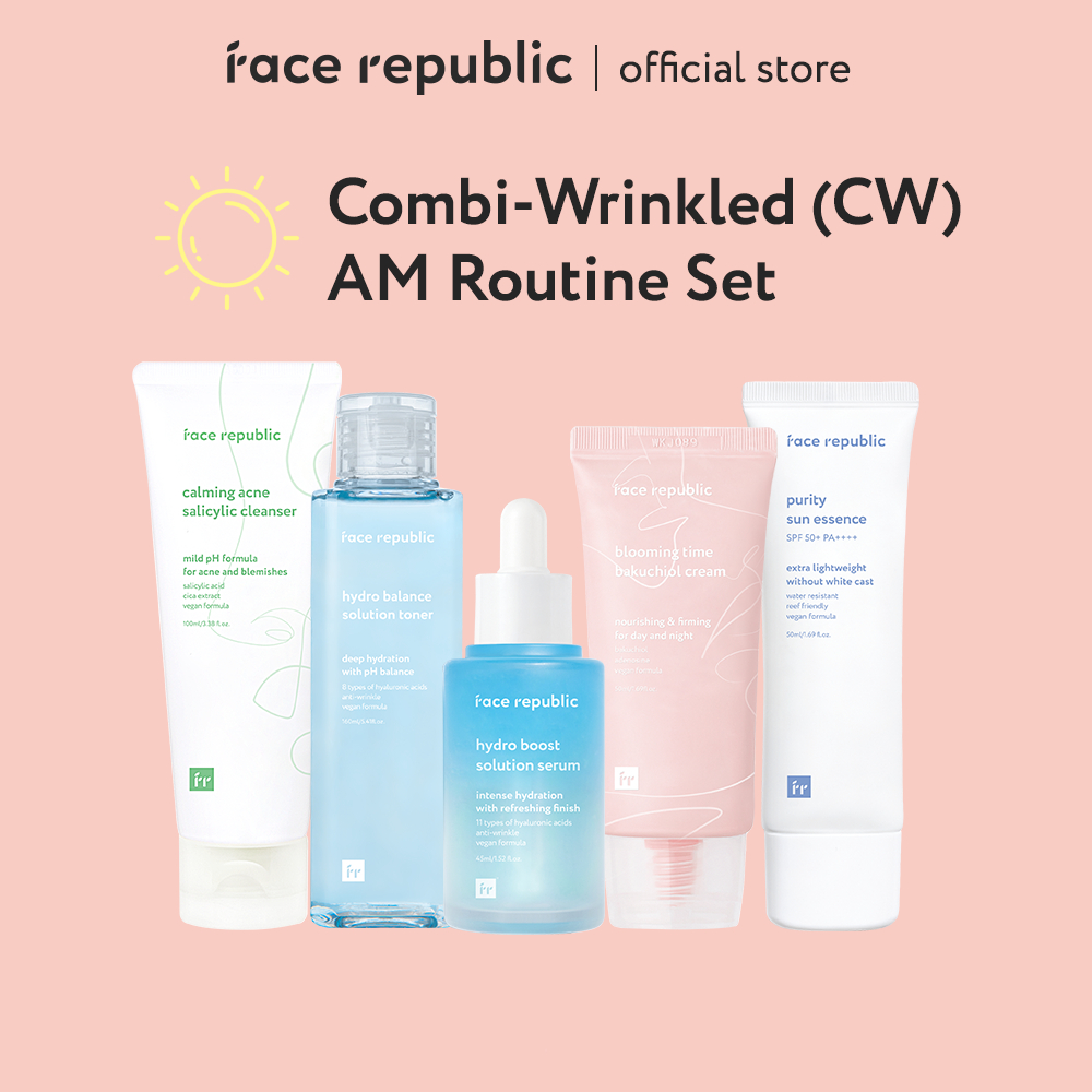 Face Republic Combination-Wrinkled Routine Set | Shopee Malaysia