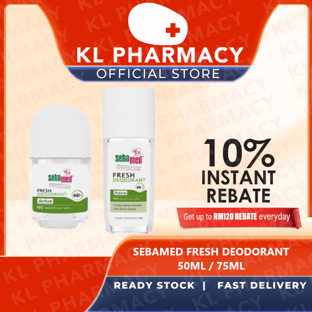 Sebamed Fresh Deodorant Spray Active 50ml/75ml | Shopee Malaysia
