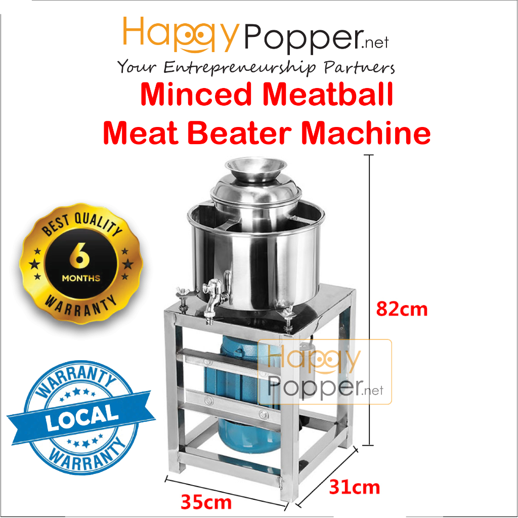 Happypopper Commercial Electric mince meat Minced Fish Meat Ball ...