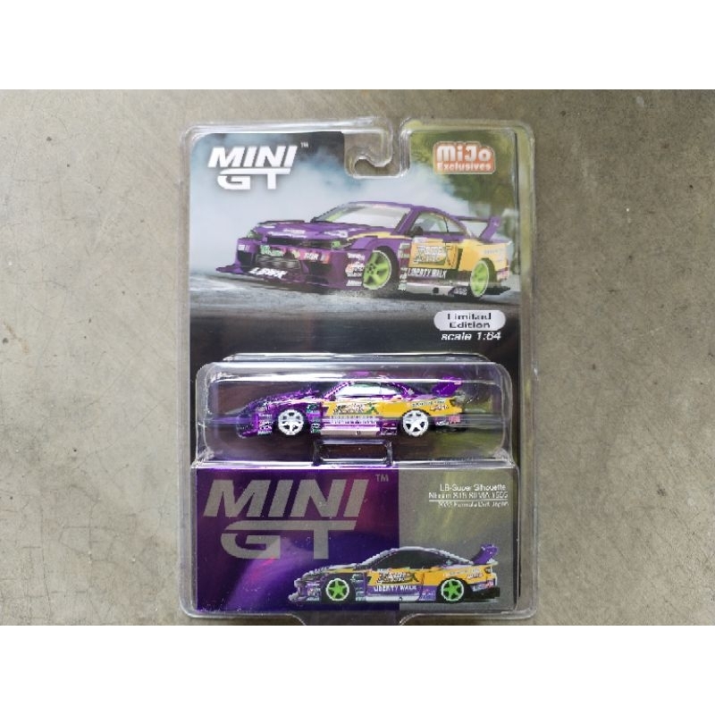 1/64 Mini GT #576 LB-Super Silhouette Nissan S15 Silvia #555 2022 ...