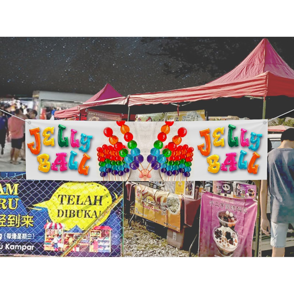Banner Jelly Ball Rainbow Viral | Shopee Malaysia