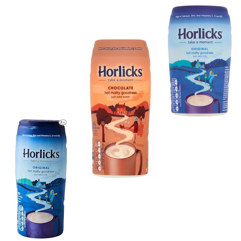 Horlick Instant Hot Malty Goodness Original 400g • Original 270g ...