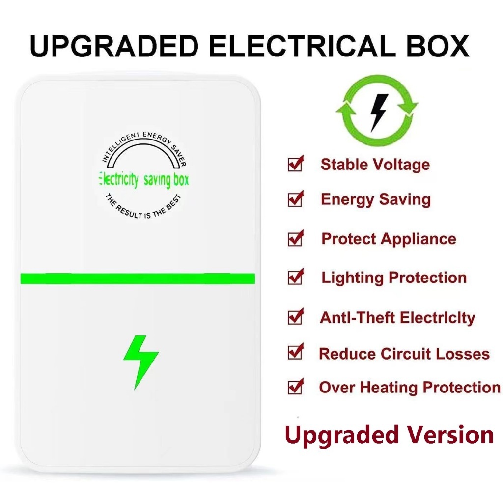 2024 Upgrade Version Power Factor Energy Saver Smart Home Household ...