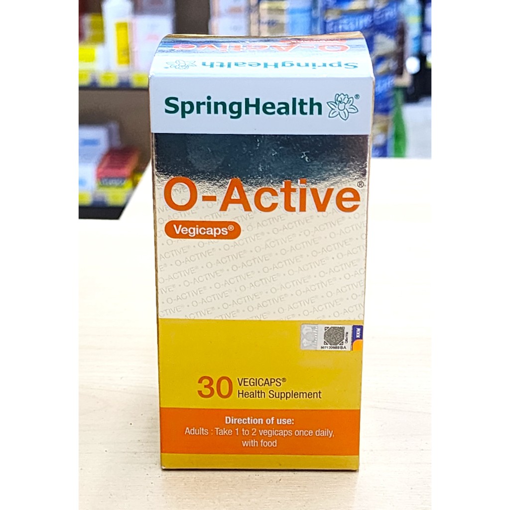 (EXP 9/2025) SPRINGHEALTH O-ACTIVE VEGICAPS 30’S | Shopee Malaysia