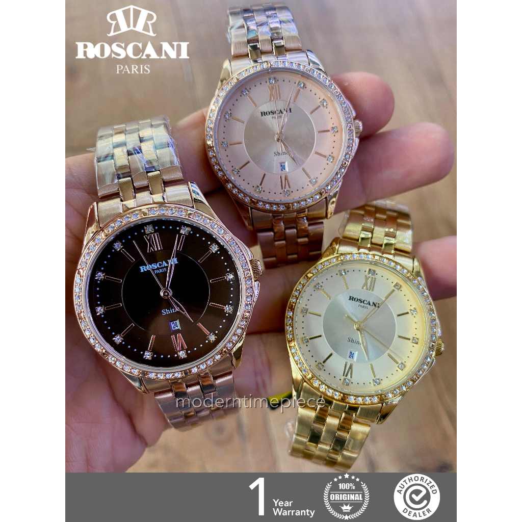 ROSCANI PARIS S11 Series Fashion Collection Stainless Steel Woman's ...
