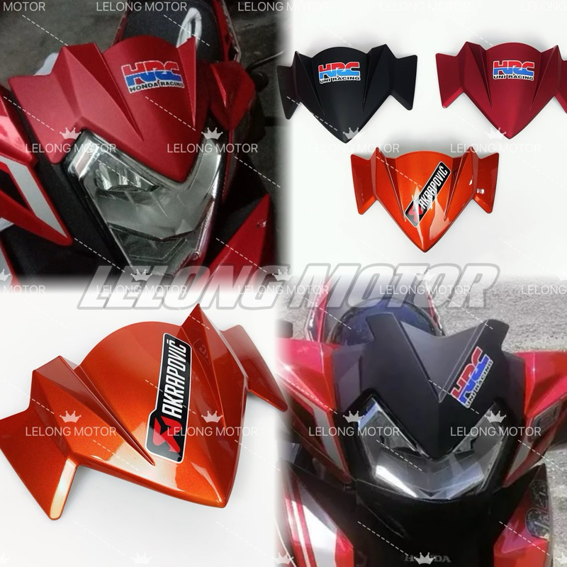 VISOR RS150 V1 WINDSHIELD BATMAN COWLING WINDSCREEN | Shopee Malaysia