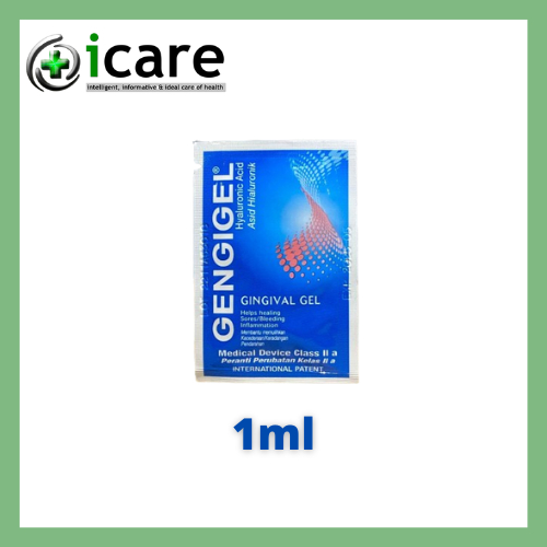 GENGIGEL (HYALURONIC ACID 0.2%) 1ML (1 SACHET) ( EXP DATE: 06/2027 ...