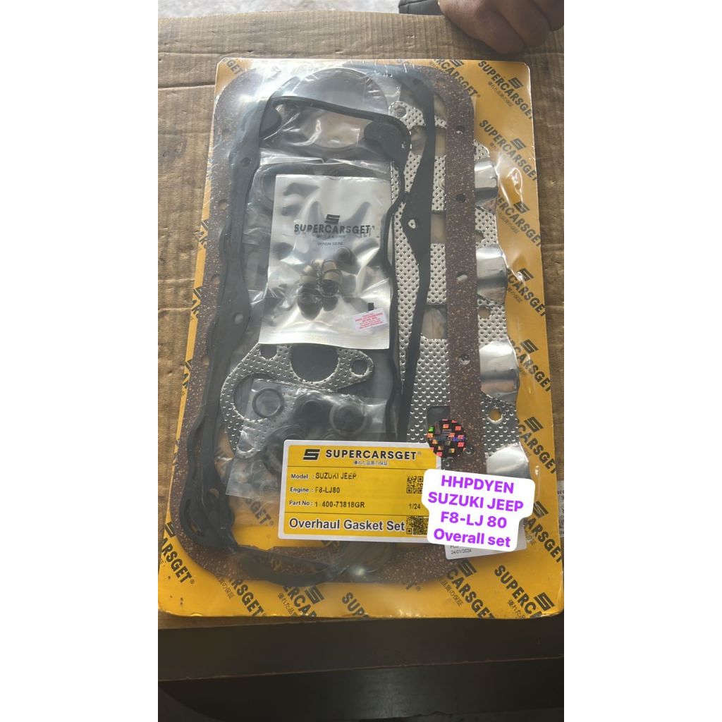 SUZUKI JEEP [F8-LJ80 ENGINE] ENGINE OVERHAUL SET / FULL SET (1SET ...