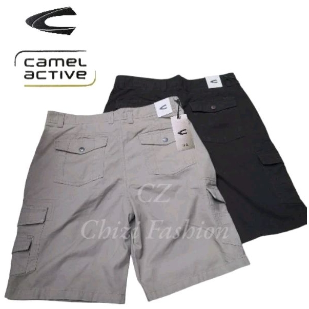 CAMEL ACTIVE CARGO SHORT PANT # CT0893 # SELUAR PENDEK CARGO POKET TEPI ...
