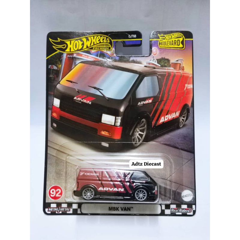 HOTWHEELS MBK VAN ADVAN (BLACK&RED) | Shopee Malaysia