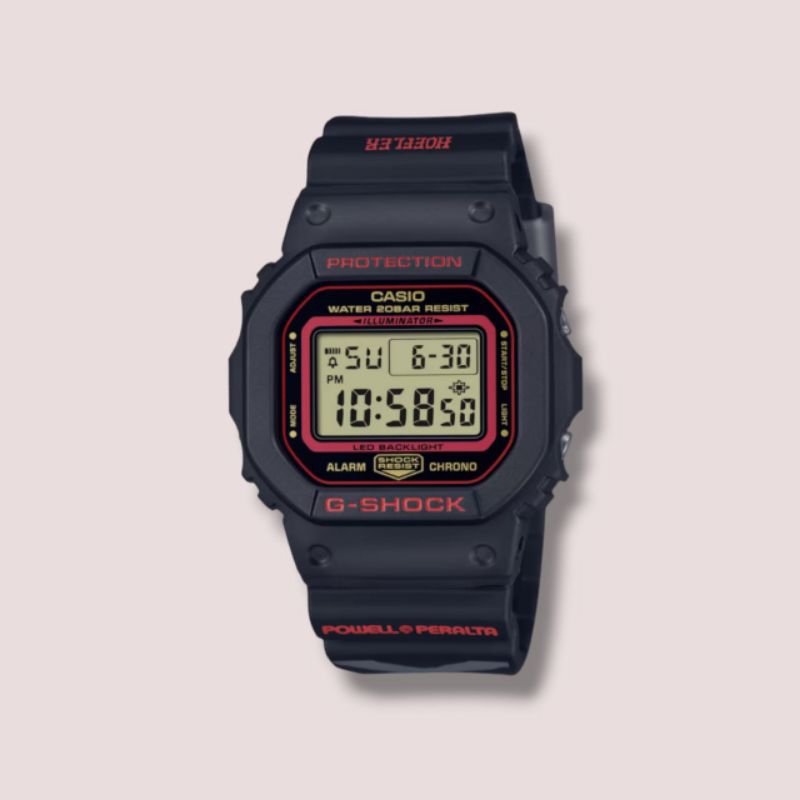 CASIO G-SHOCK COLLAB POWELL PERALTA DW-5600KH-1DR NEW ORIGINAL | Shopee ...
