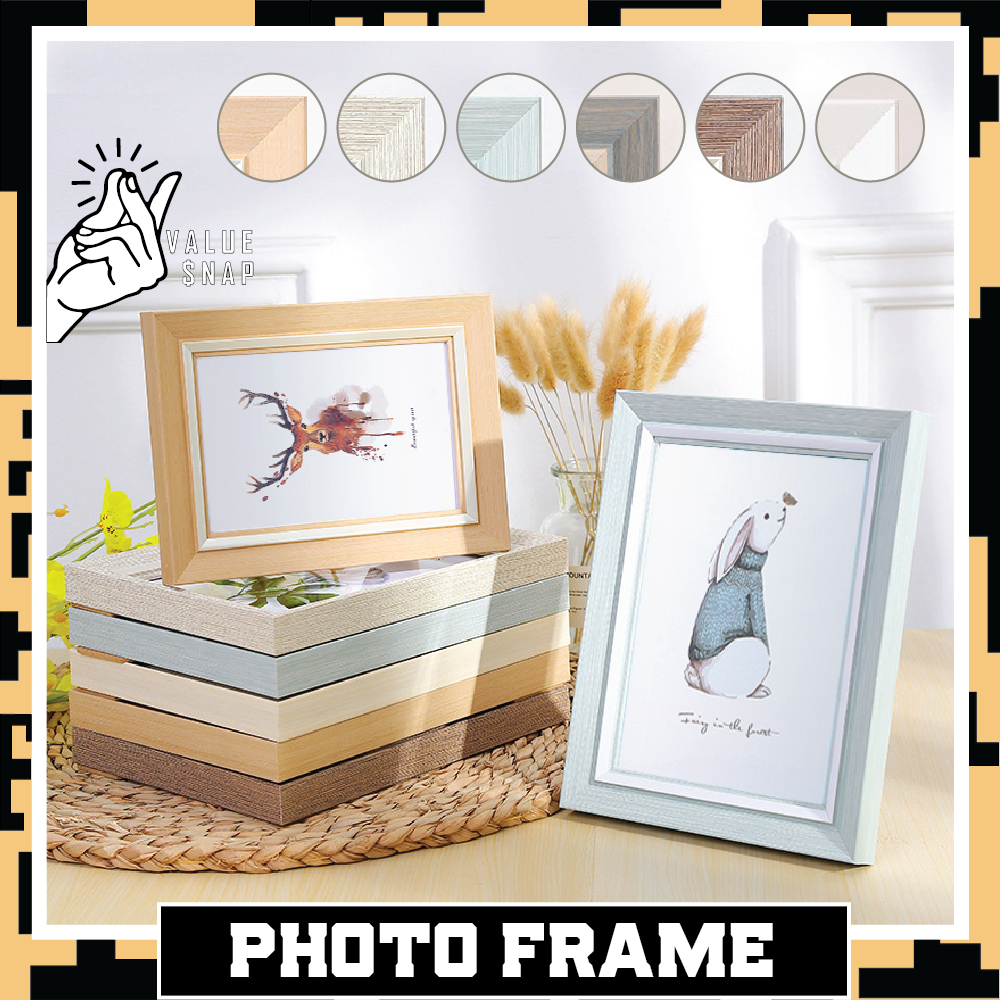 Photo Frame Home Decor Picture Frame A4 Bingkai Gambar Dinding Aesthetic Photo Frame Decoration ...