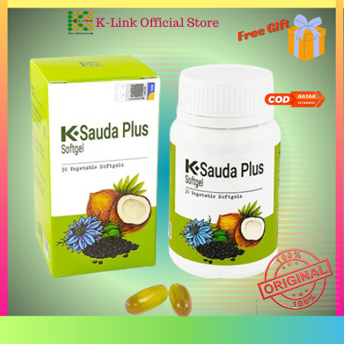 K Sauda Vco Plus Original, Virgin Coconut Oil from Klink [30 Softgel ...
