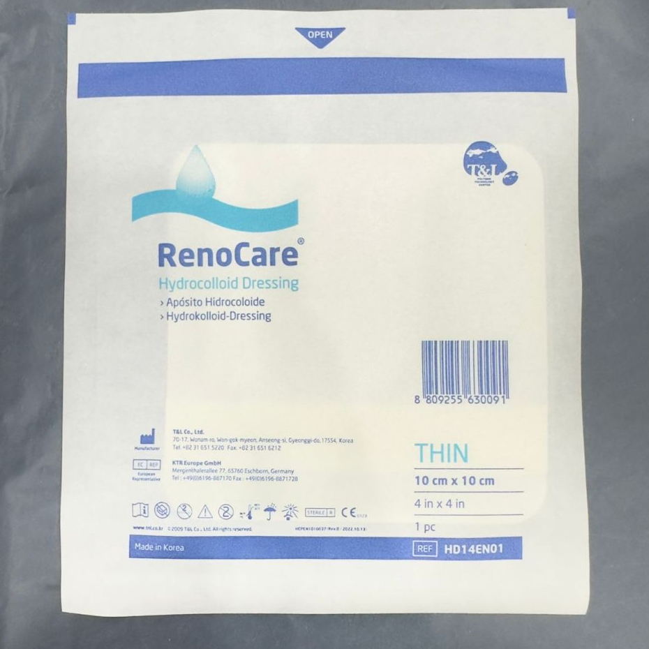 Renocare Hydrocolloid Dressing Thin 10cm x 10cm ( 1pcs ) | Shopee Malaysia