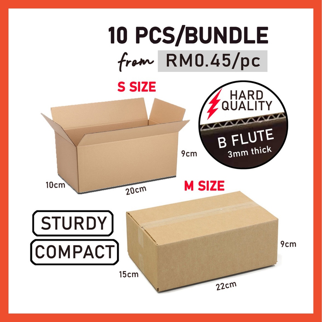 10PCS Small/Medium/Large Packing Box Carton Box Mailer Box Parcel Box ...