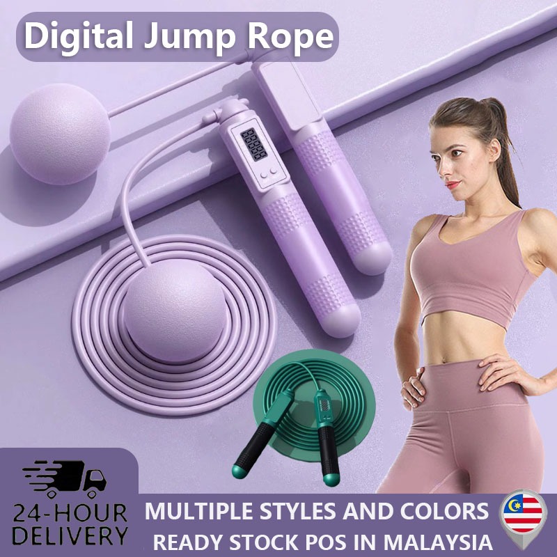 Digital Jump Rope Counting Calorie Fitness Sport Weight-bearing ...