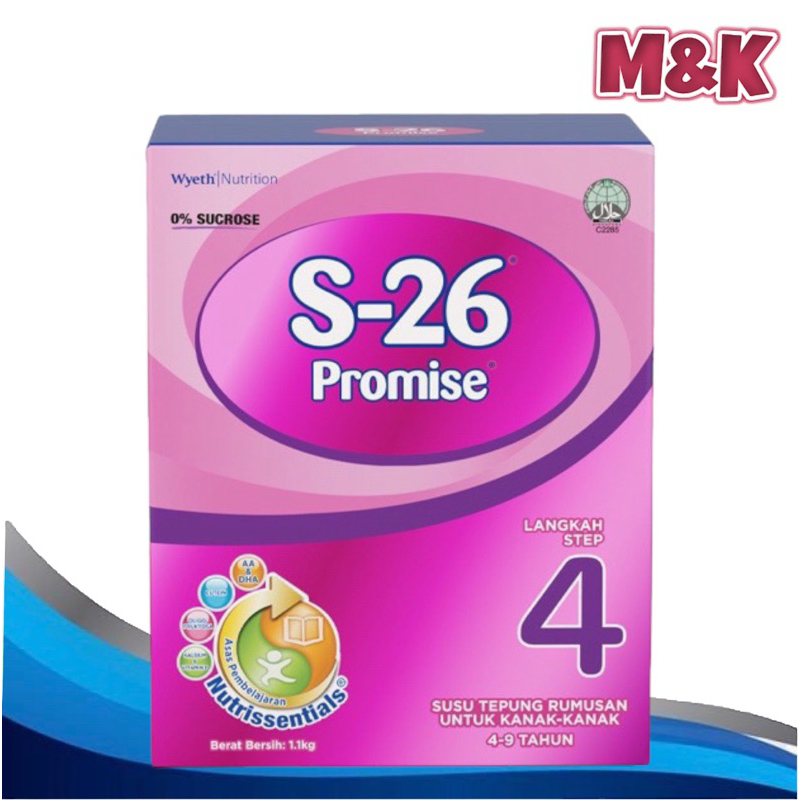 Wyeth S-26 Promise Step 4 1.1kg Exp: 03/2026 | Shopee Malaysia