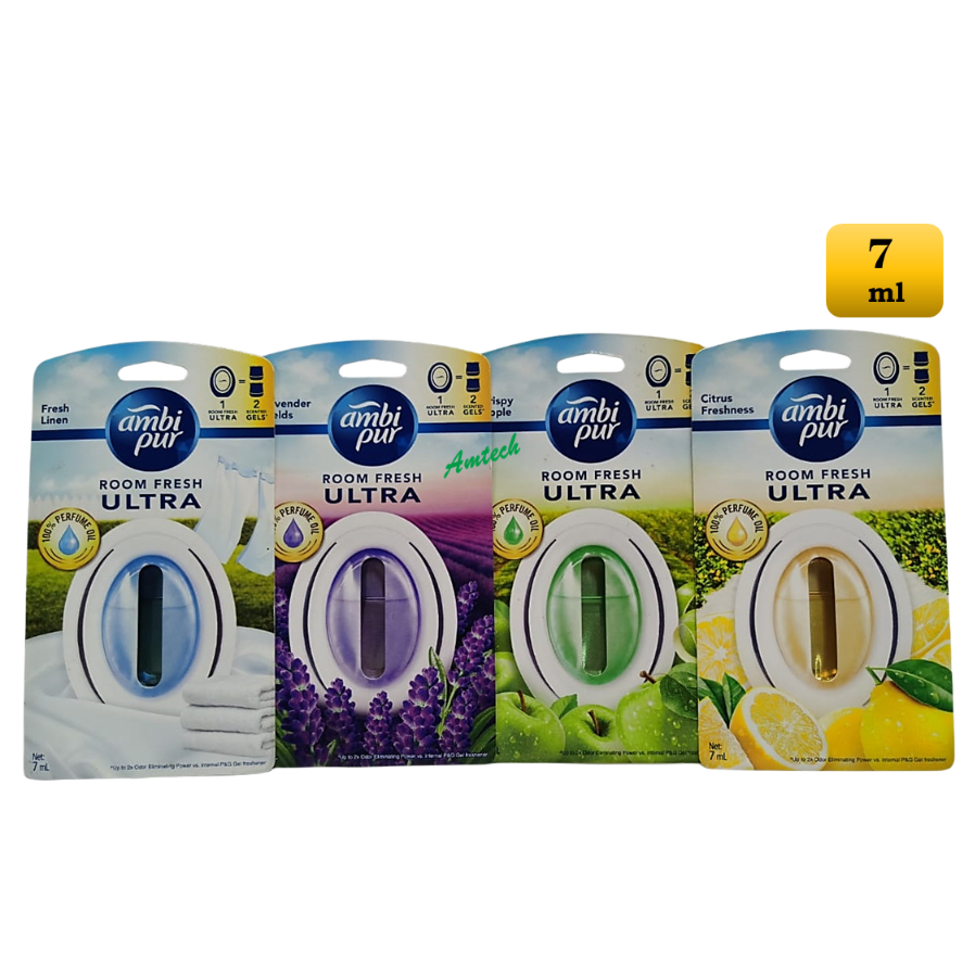 Ambi Pur Room Fresh (7ml) ULTRA Fresh Linen\Citrus Freshness\Crispy ...