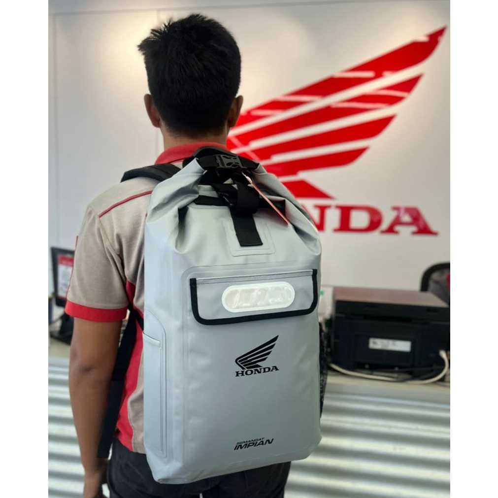 HONDA Merchandise 100% Original Honda Dry Backpack Bag | Shopee Malaysia