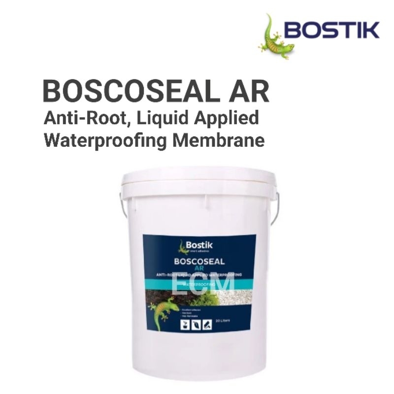 BLOCK P750 BOSTIK BOSCOSEAL AR (20KG PAIL) - ANTI-ROOT WATER-BORNE ...