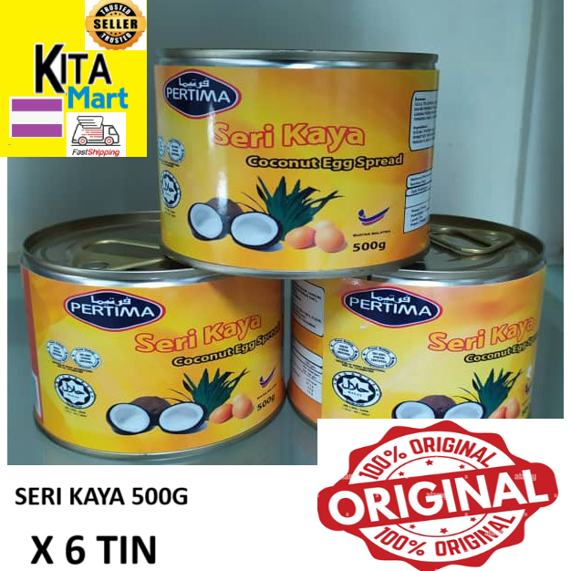 PERTIMA Seri Kaya 500GX6 TIN(Wholesaler Price) | Shopee Malaysia