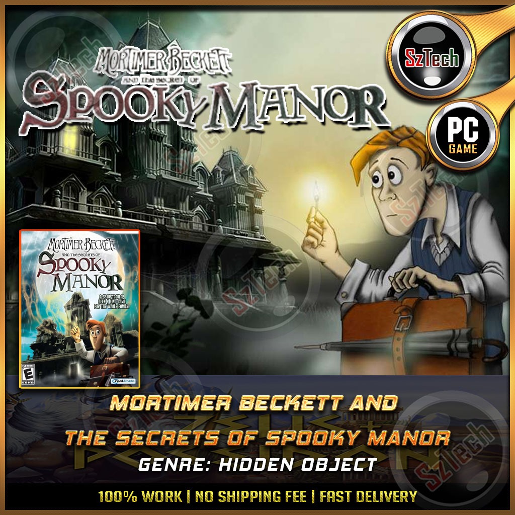 Mortimer Beckett And The Secrets Of Spooky Manor 🔥 [PC/LAPTOP GAME] 🔥 ...