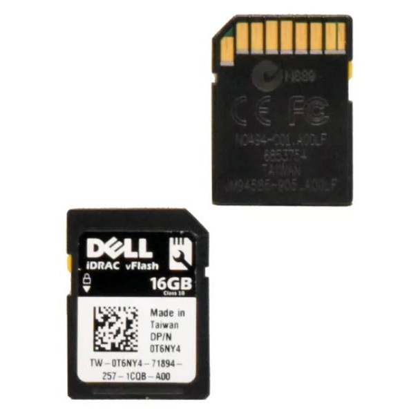 Original Dell iDRAC vFlash 16GB SD Card C10 SDHC Module 13 Gen Class 10 ...