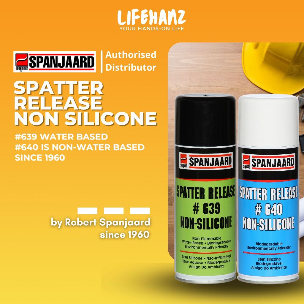 Spanjaard Anti Spatter Release Spray (400ml) - non silicone | Shopee ...
