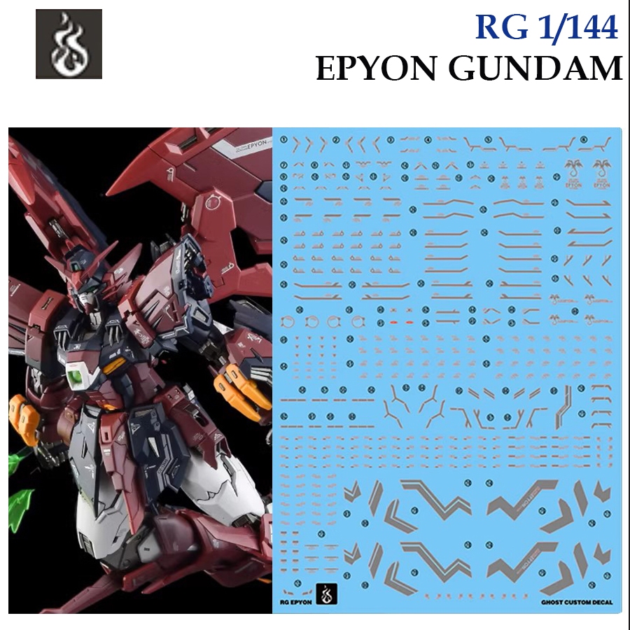 [COPY GHOST] RG31 RG 1/144 OZ-13MS EPYON GUNDAM WATER SLIDE DECAL ...