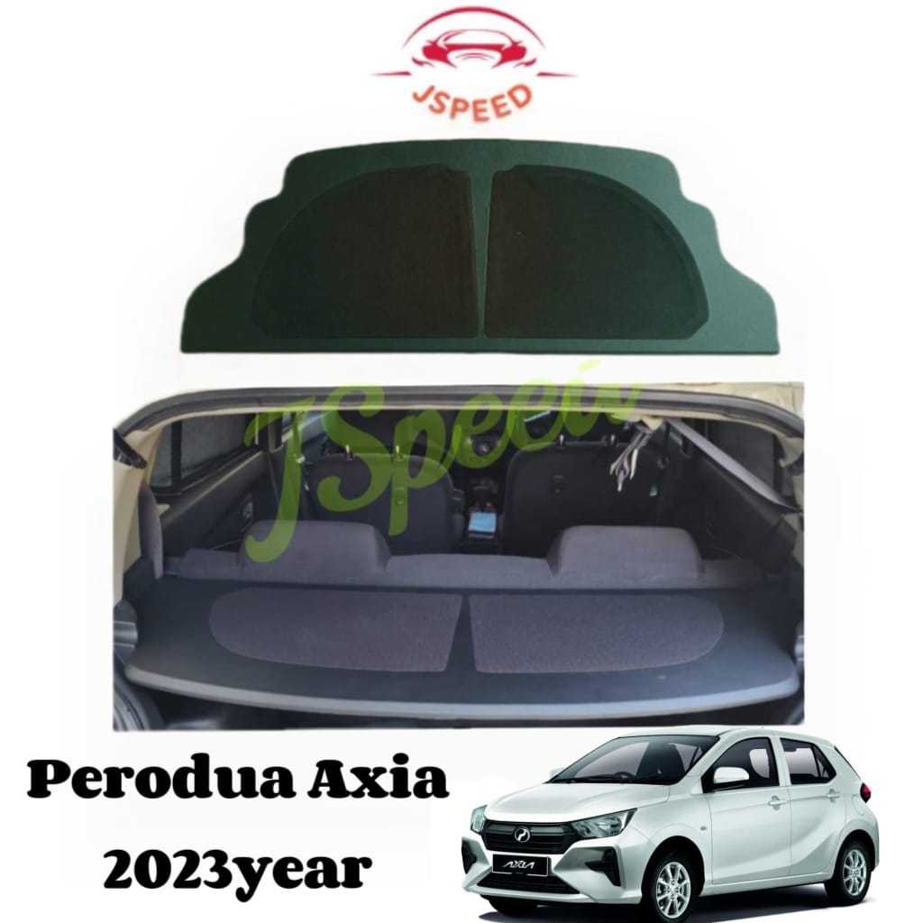 Perodua Axia 23year DOUBLE LAYER rear speaker PVC PATTERN BOARD (papan ...