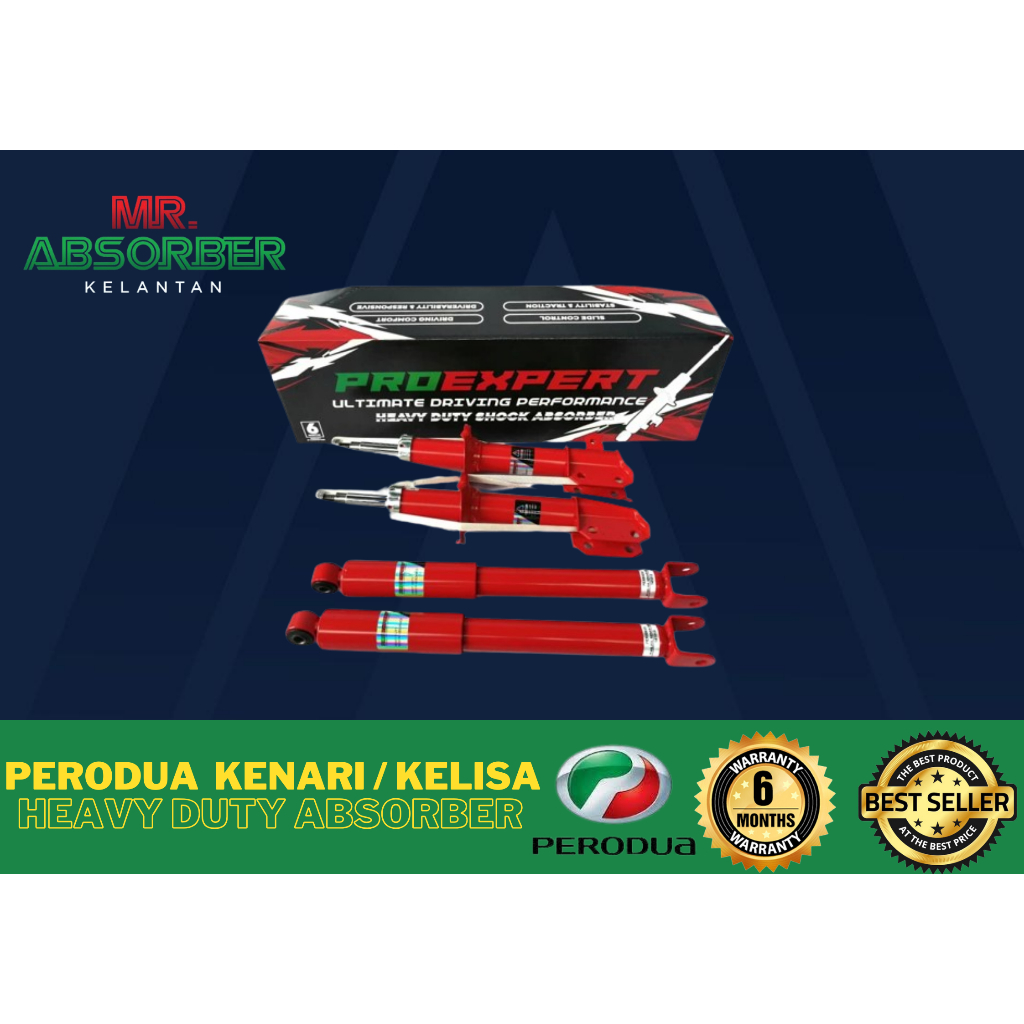 Kelisa Kenari Absorber pro Expert heavy duty Performance | Shopee Malaysia