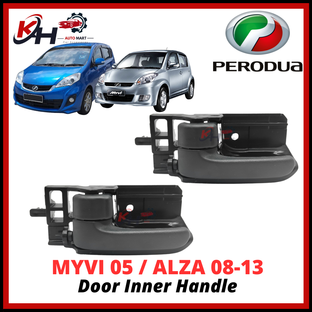 PERODUA MYVI Old / ALZA 08-13 Door Inner Handle Inside Interior Case ...