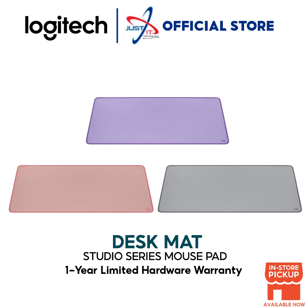 LOGITECH DESKMAT STUDIO SERIES Multifunctional Large Desk Pad Extended ...