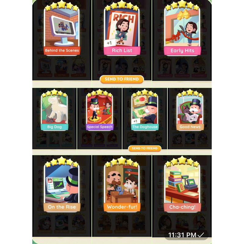 🔥🔥Monopoly Go Sticker All Stars ⭐️⭐️⭐️ Origins Set🔥🔥 | Shopee Malaysia